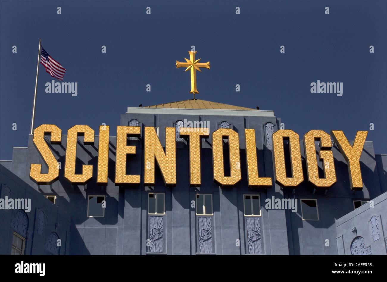 Church of Scientology sign Stock Photo - Alamy