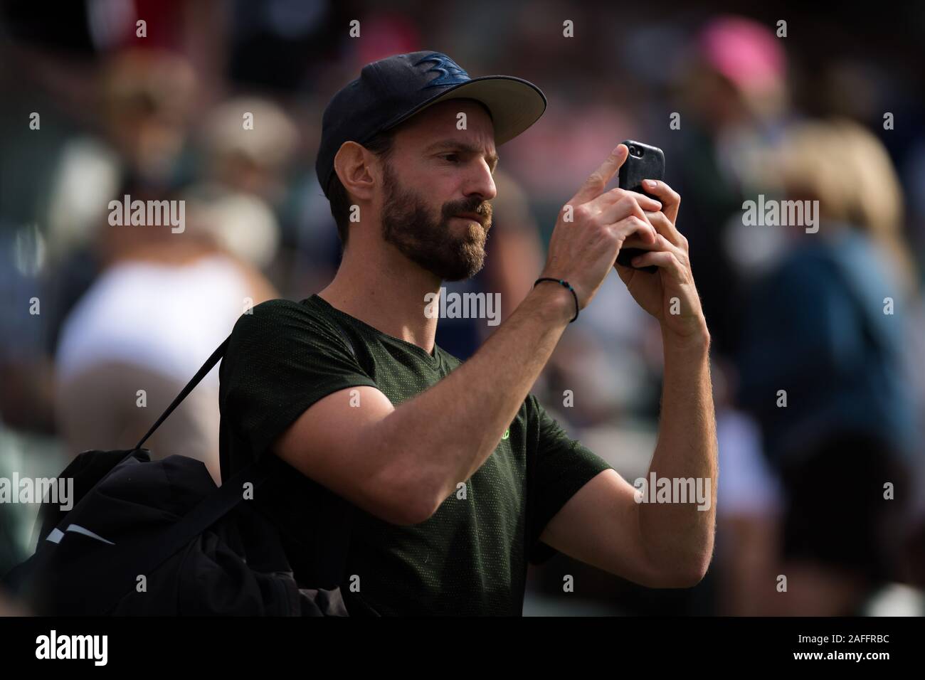 Christopher Kas at the 2019 BNP Paribas Open WTA Premier Mandatory ...