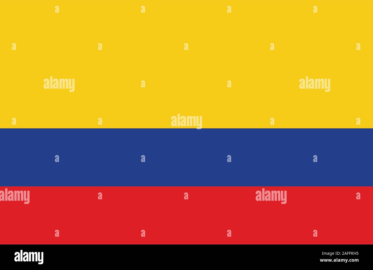 Flag of Colombia. Colombian flag Stock Vector Image & Art - Alamy