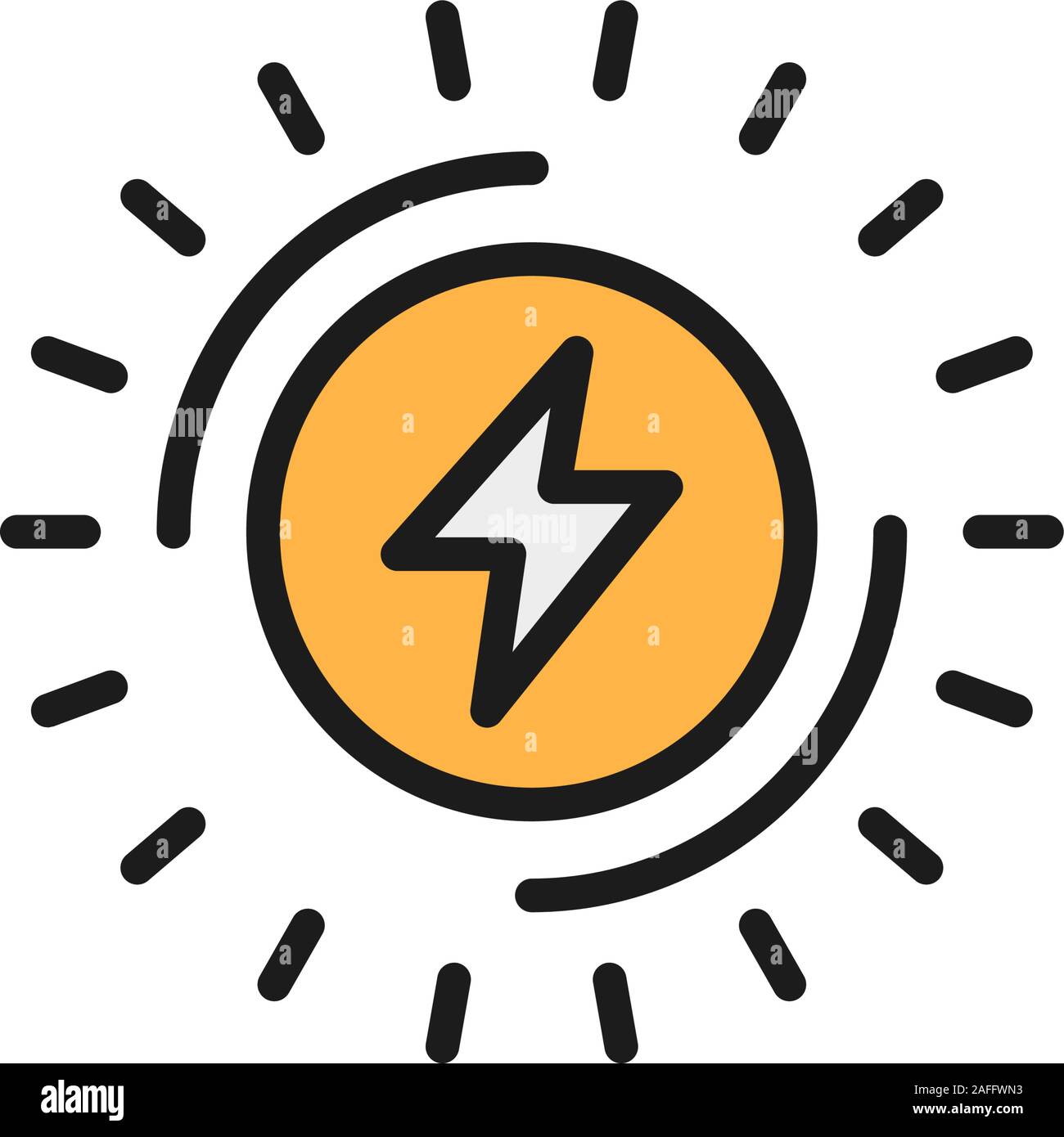 Modern electricity meter Stock Vector Images - Alamy