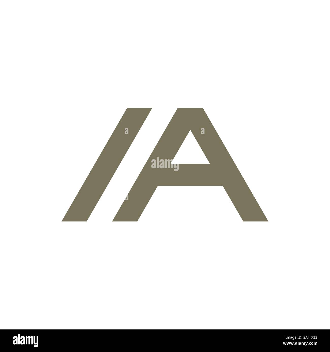 letter a roof shape simple design vector Stock Vector Image & Art - Alamy