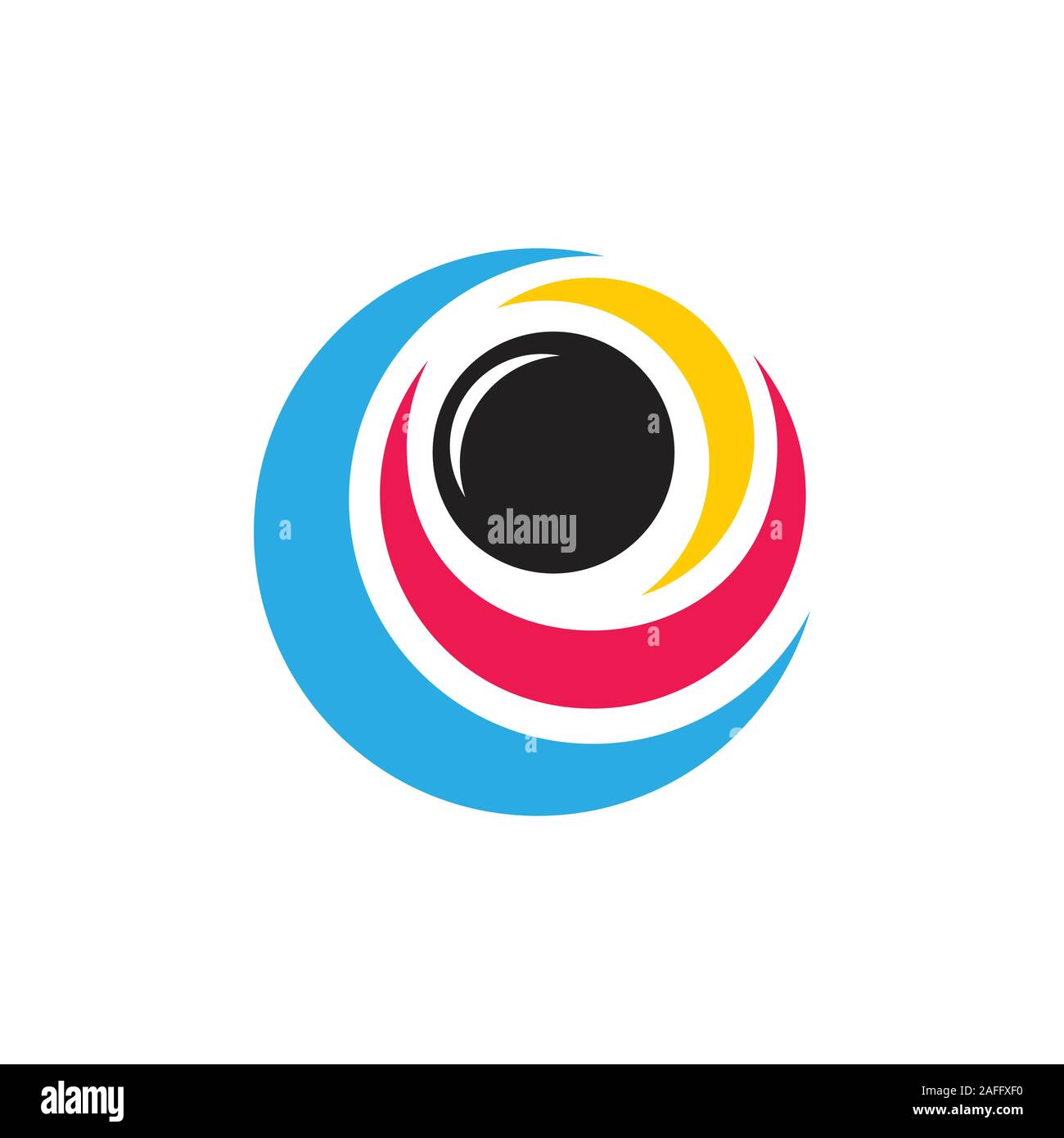 circle curves colorful decoration vector Stock Vector Image & Art - Alamy