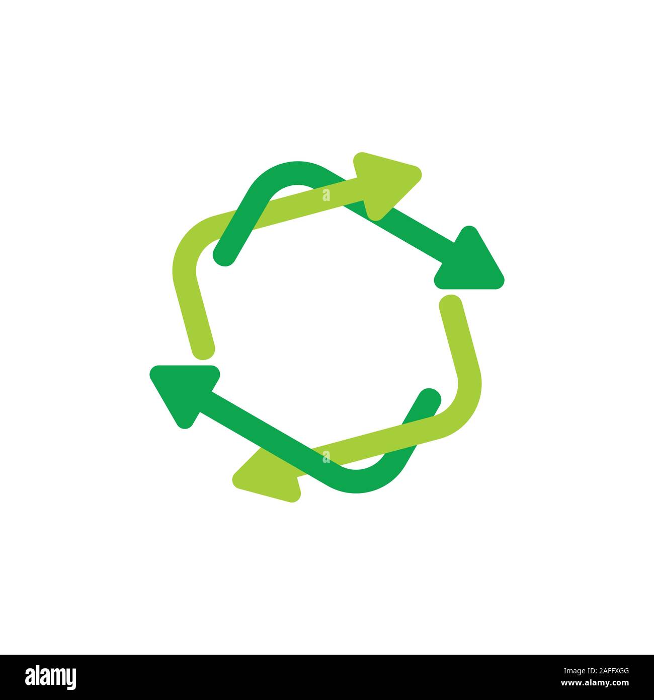 Circle recycle hi-res stock photography and images - Alamy