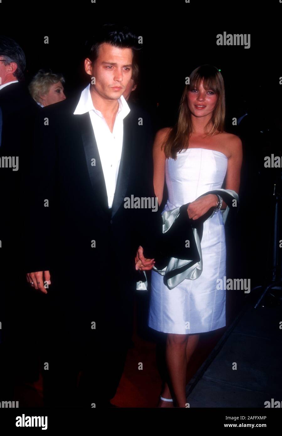 Beverly Hills, California, USA 3rd April 1995 Actor Johnny Depp and ...