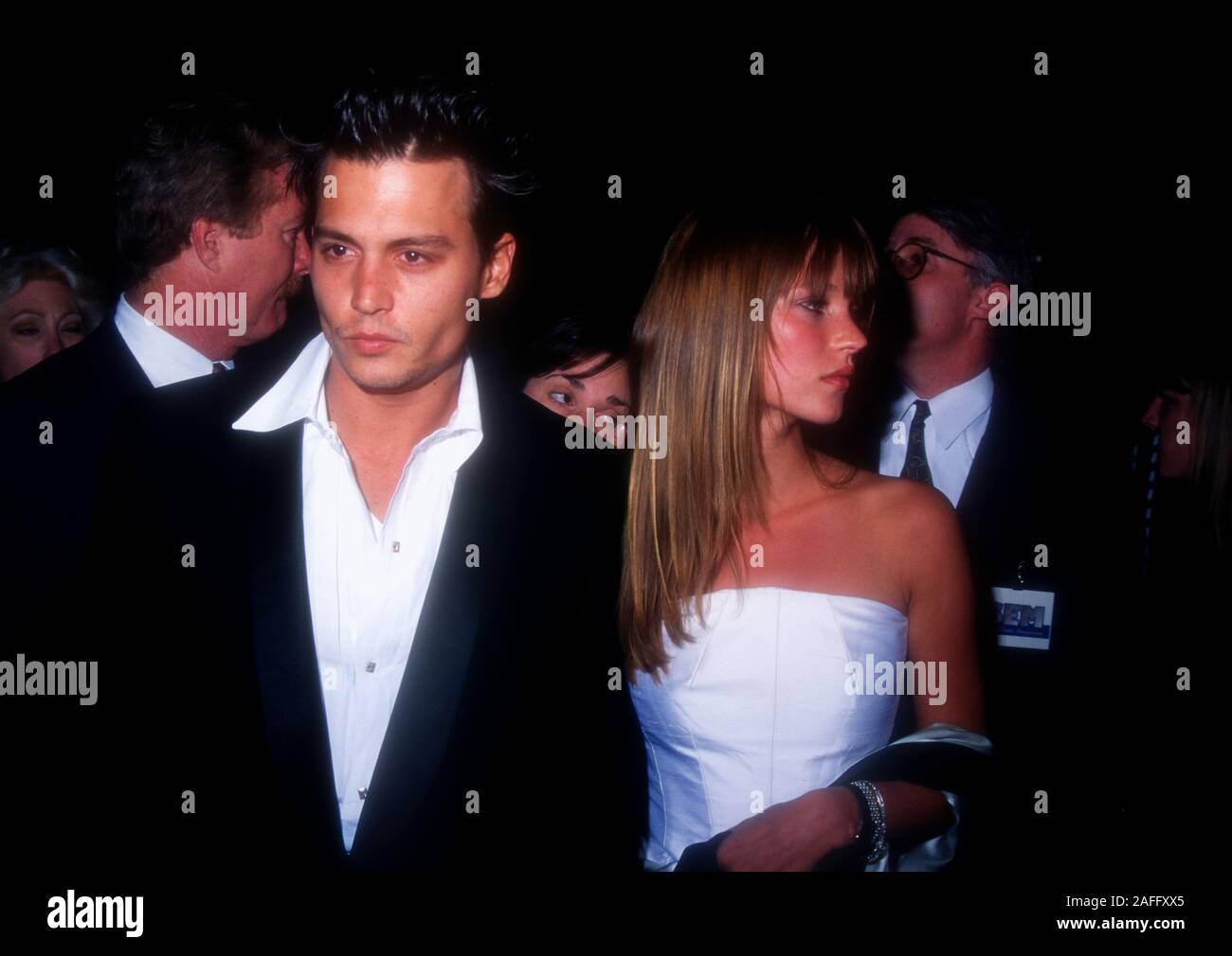 Beverly Hills, California, USA 3rd April 1995 Actor Johnny Depp and ...