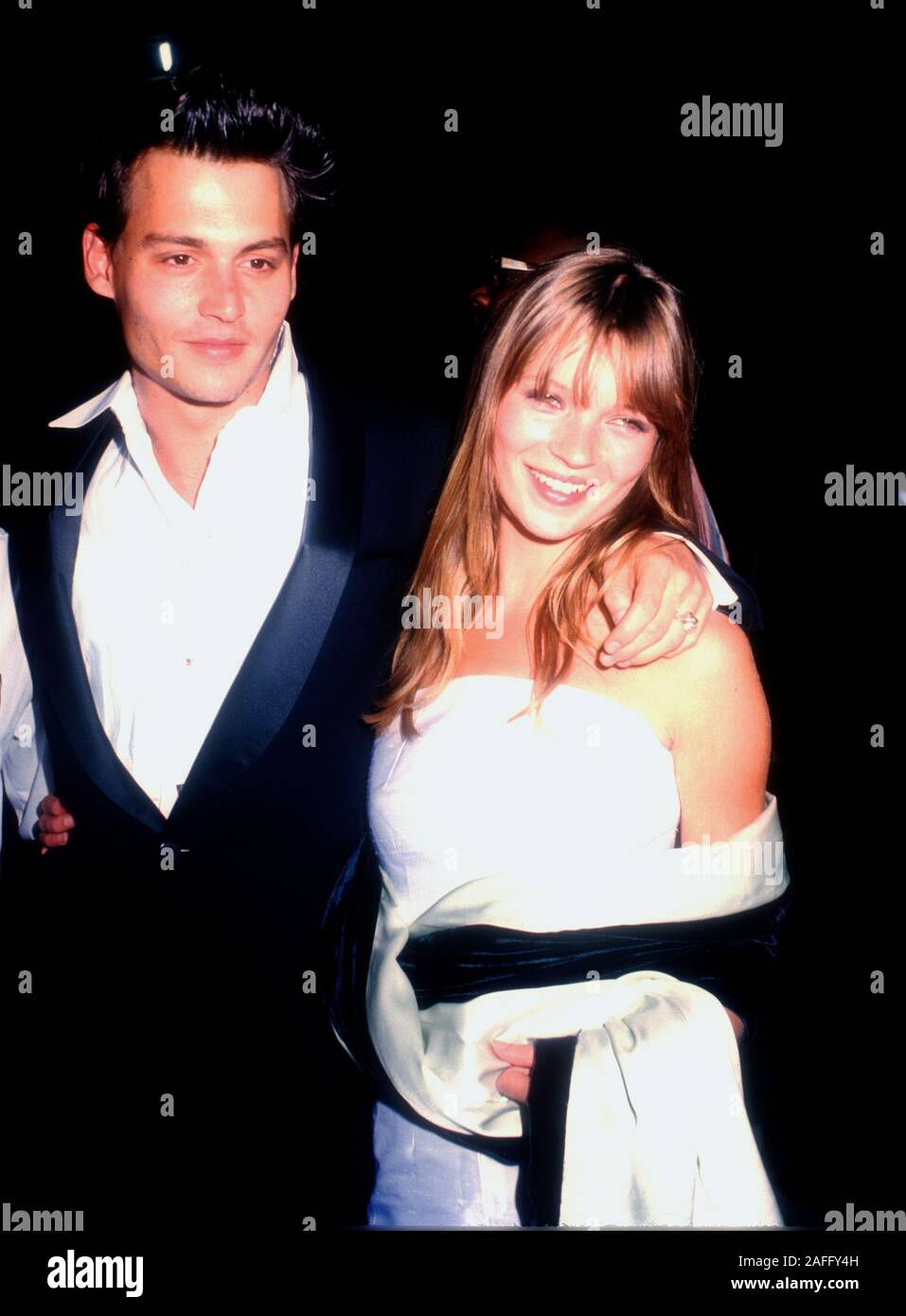Beverly Hills, California, USA 3rd April 1995 Actor Johnny Depp and ...