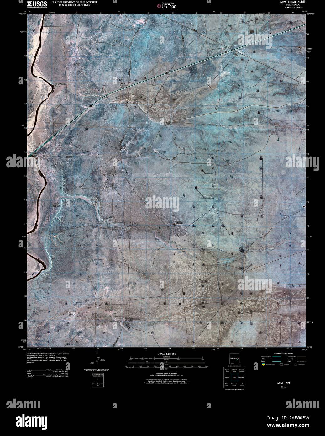 Acme map hi-res stock photography and images - Alamy