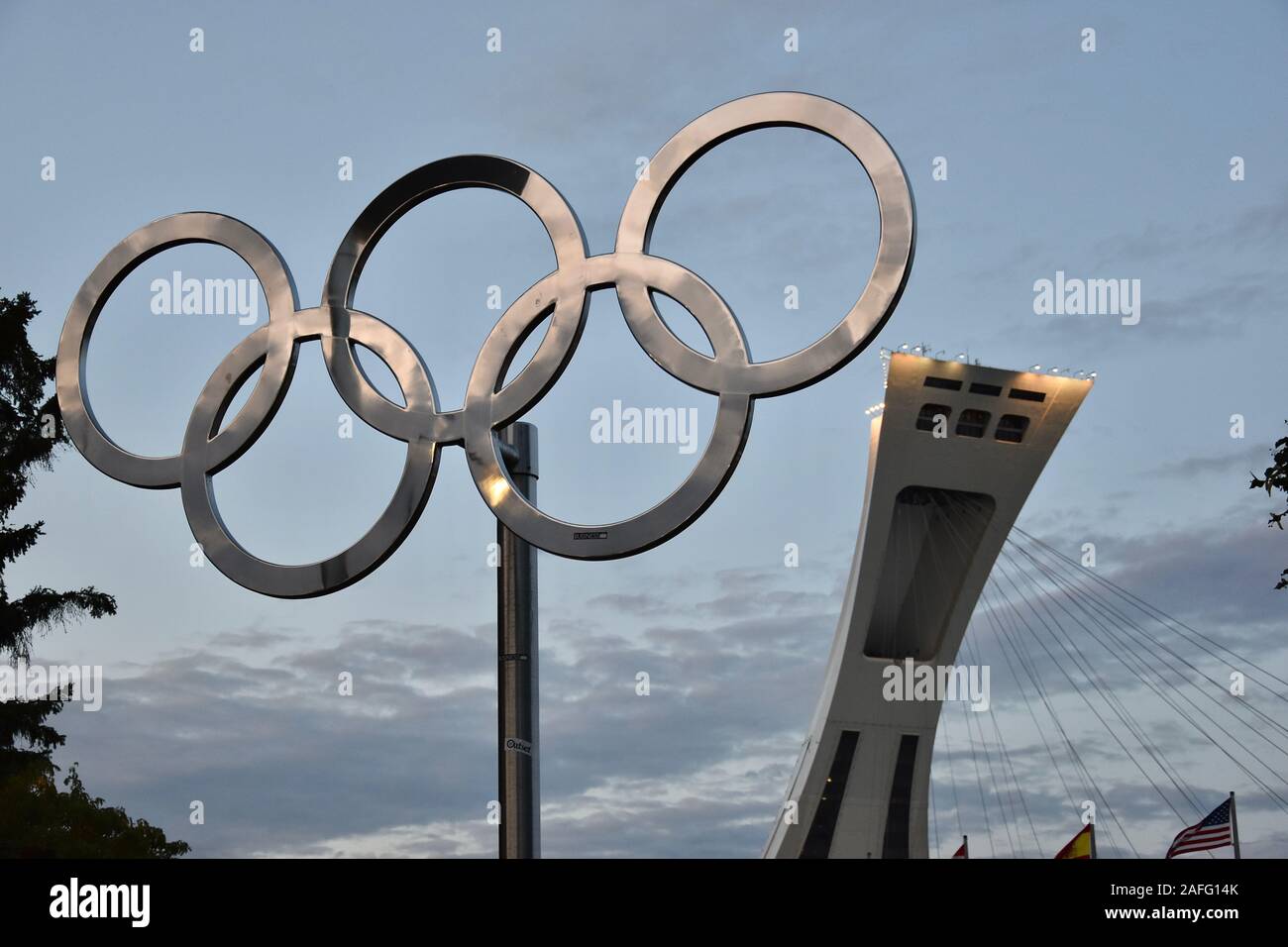 The Montreal Olympic Park, Montreal, Quebec, Canada Stock Photo - Alamy