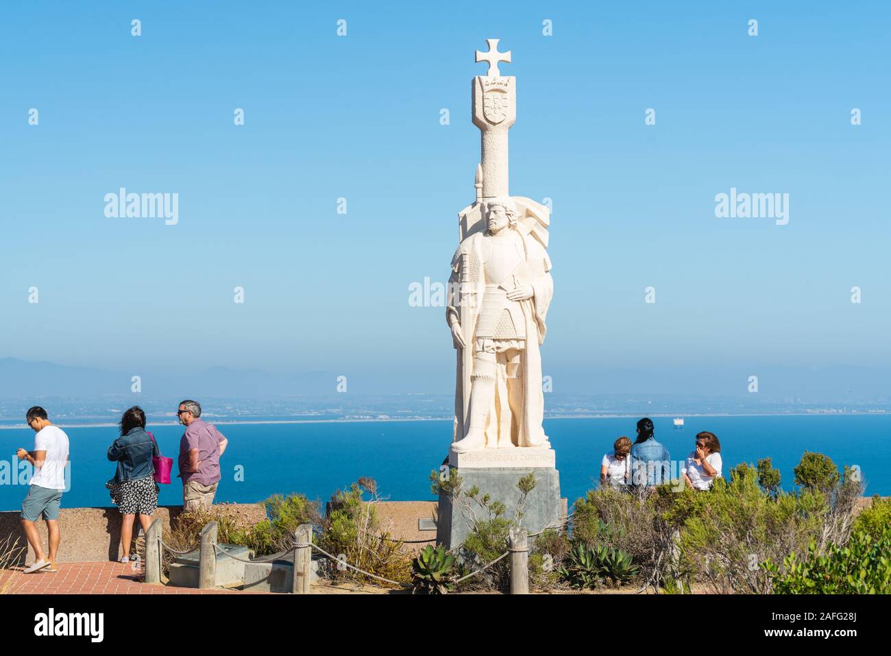 San Diego, California/USA - August 13, 2019 Cabrillo National Monument ...