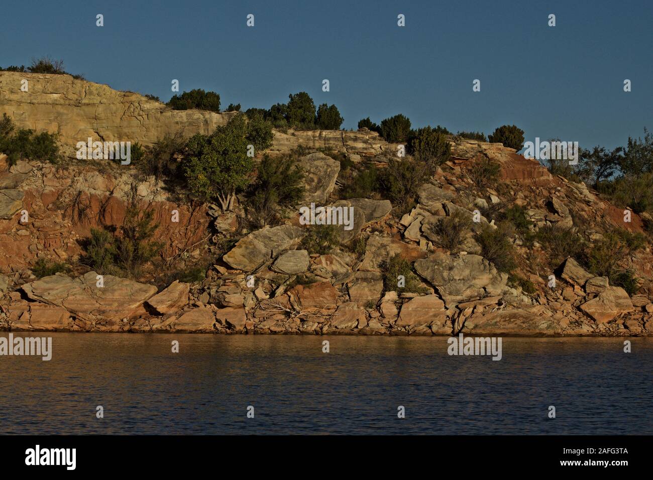 Texas panhandle water storage lake hi-res stock photography and images ...