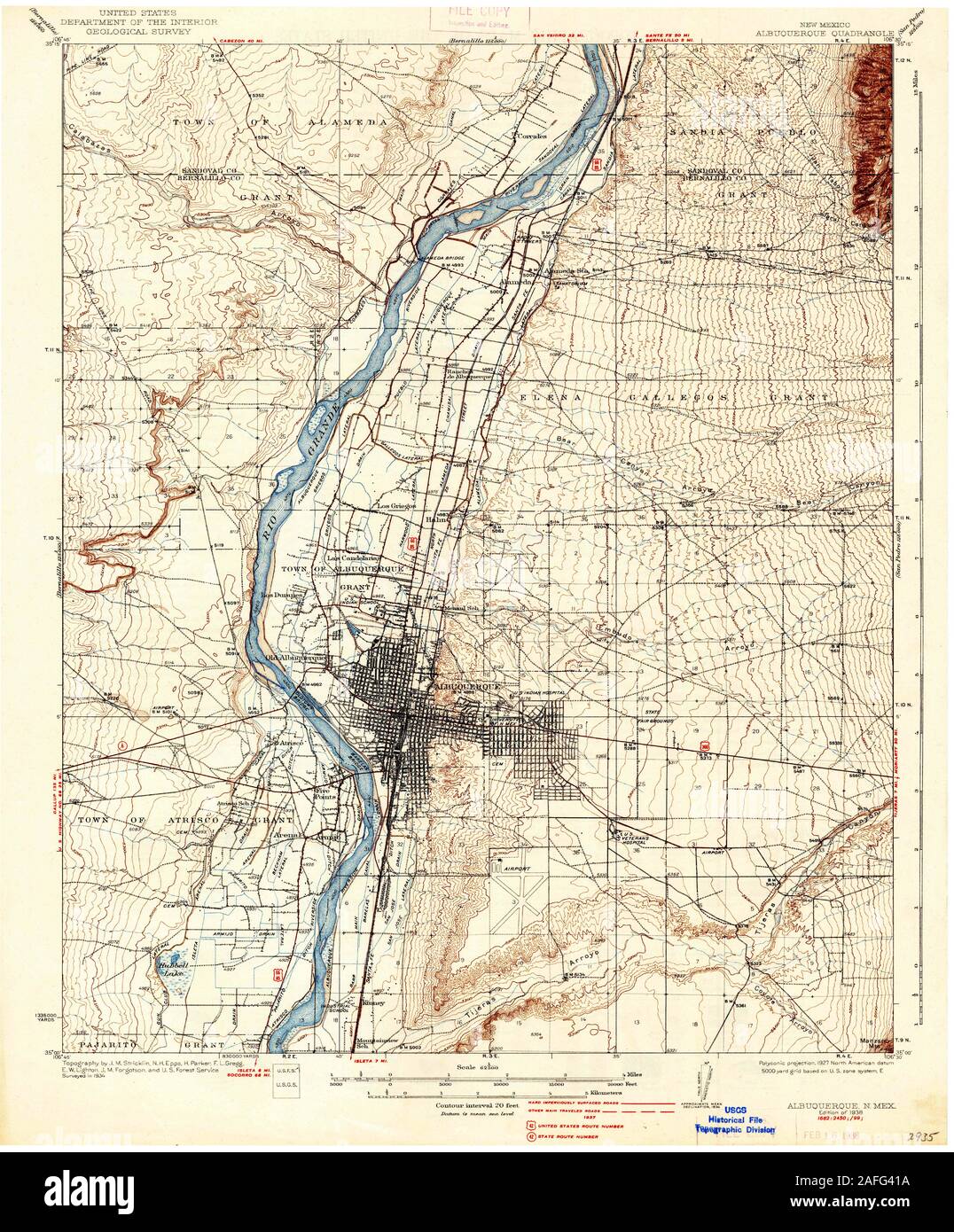 Albuquerque nm map hi-res stock photography and images - Alamy