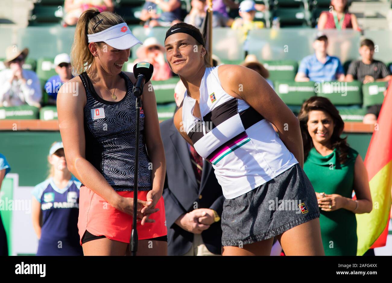 Aryna sabalenka trophy hi-res stock photography and images - Alamy