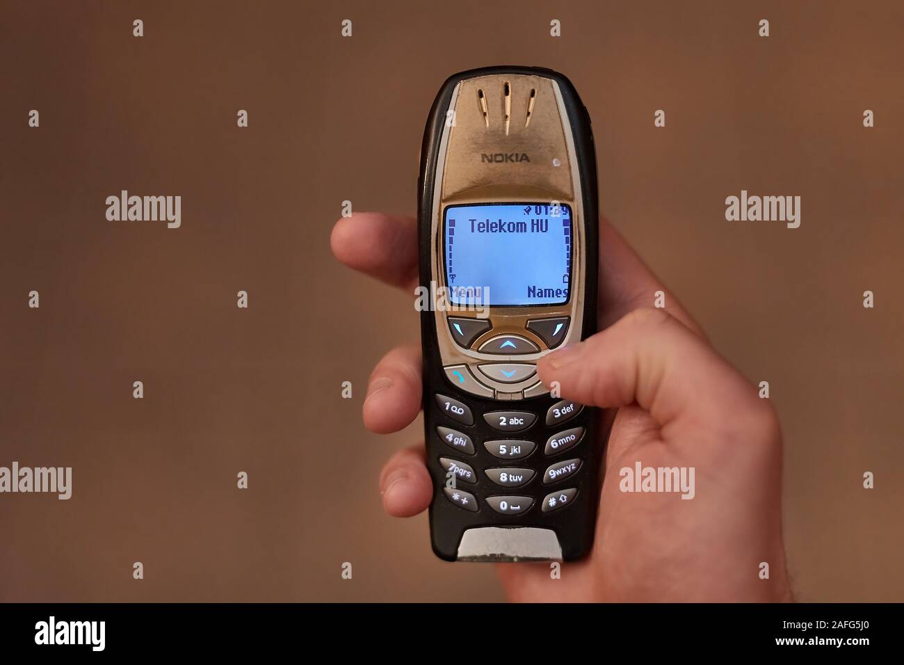 Old Nokia mobile phone Stock Photo - Alamy