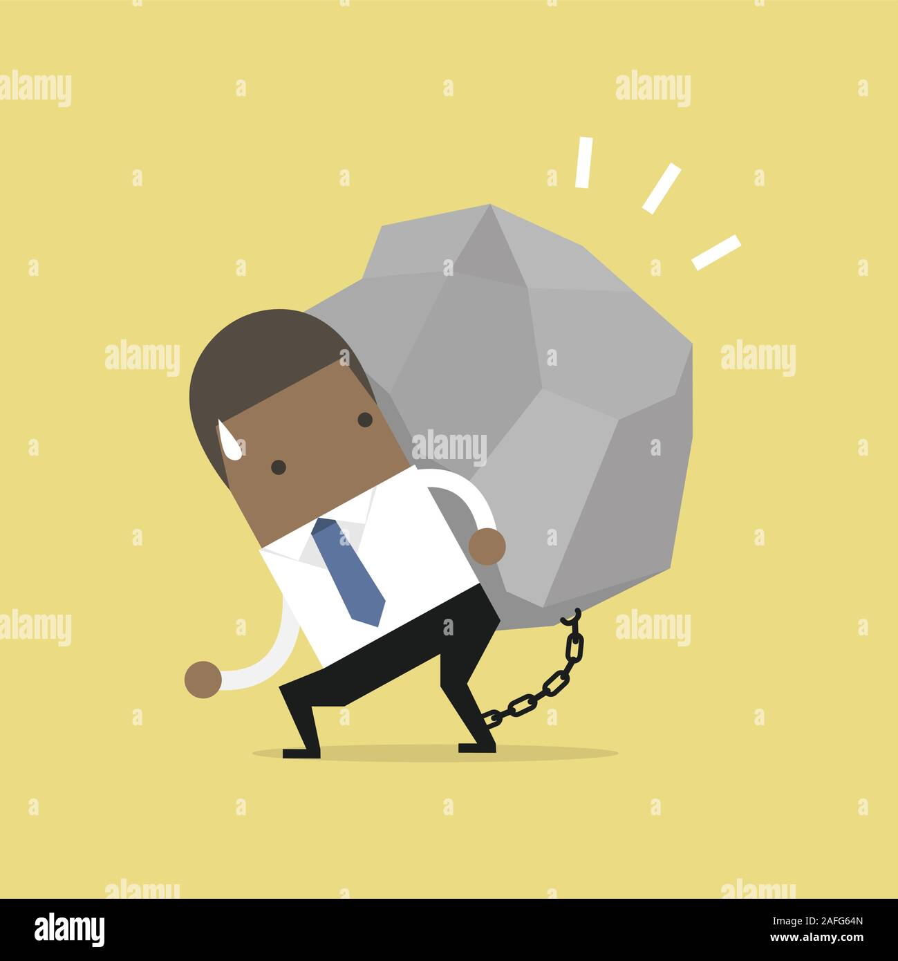 Man carrying a large stone hi-res stock photography and images - Alamy