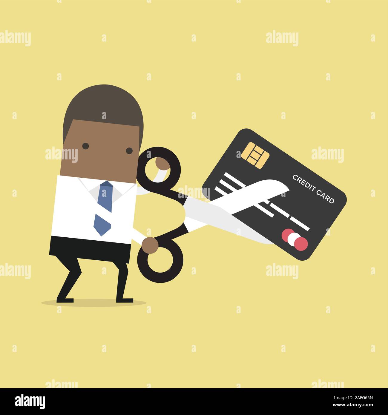 African american man debit card Stock Vector Images - Alamy