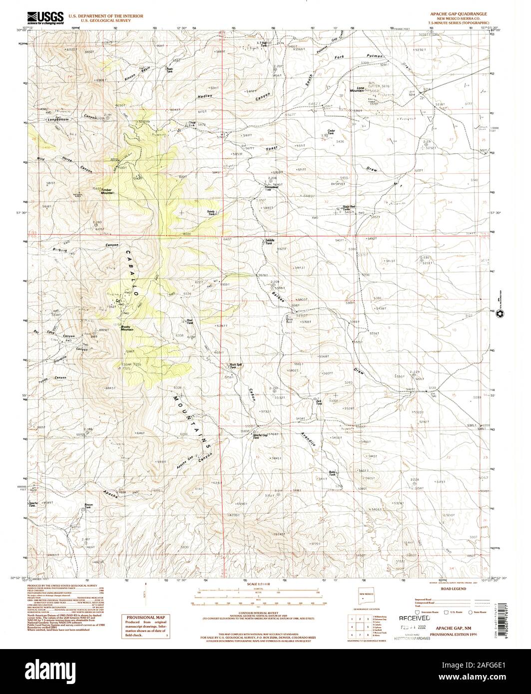 Apache map Cut Out Stock Images & Pictures - Alamy