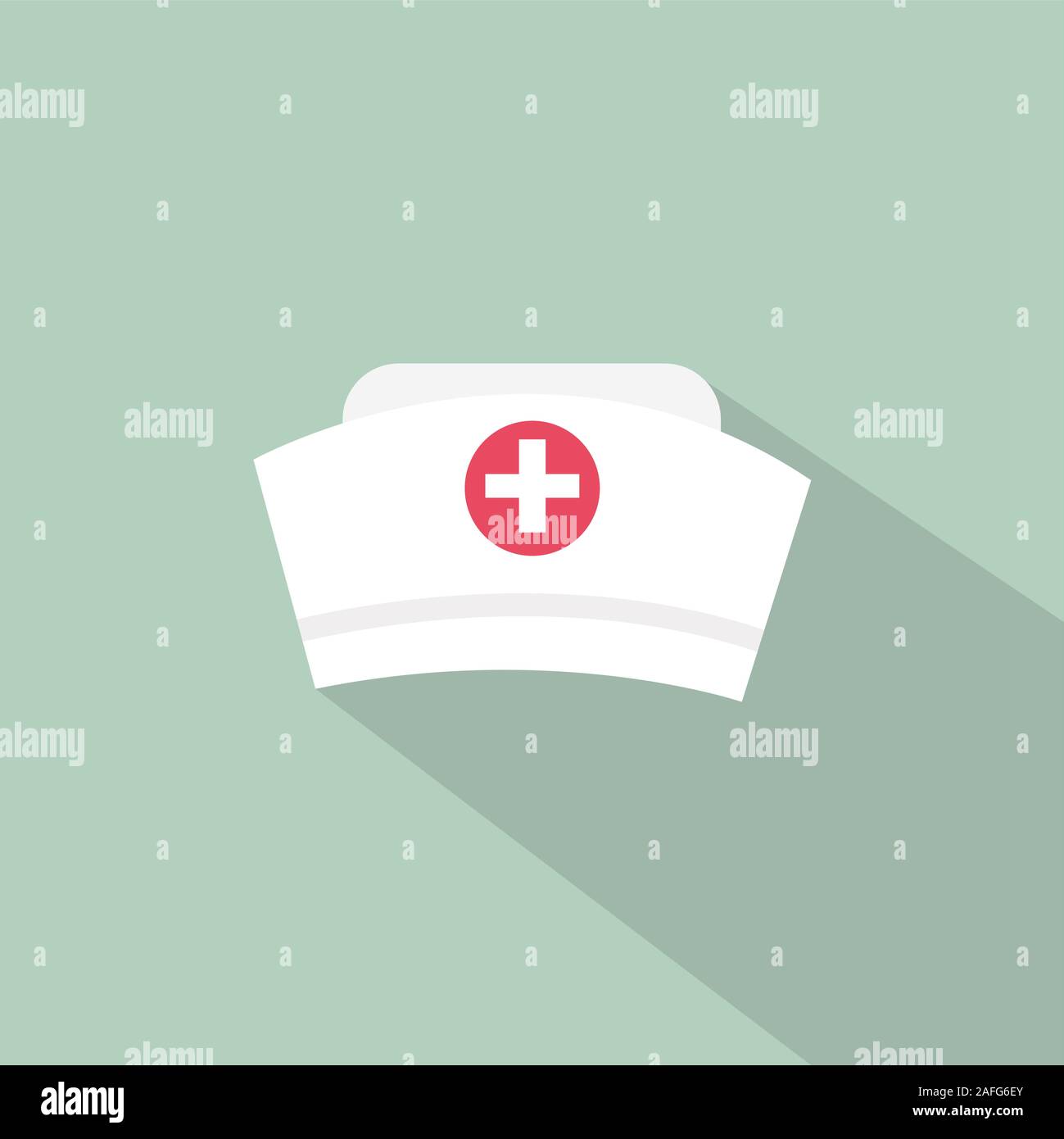 Nurse hat icon. vector Stock Vector Image & Art - Alamy
