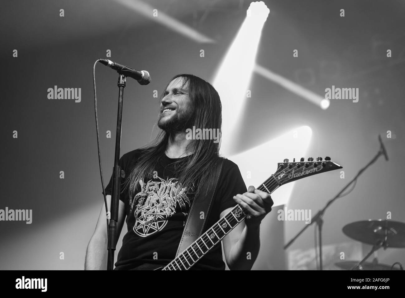 Death metal audience Black and White Stock Photos & Images - Alamy