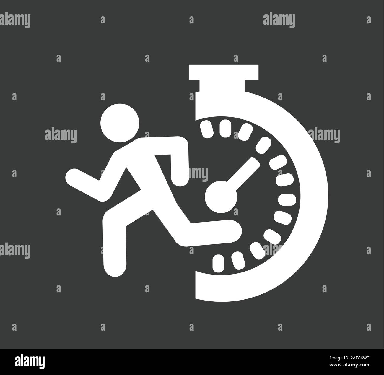 Running car man Stock Vector Images - Alamy