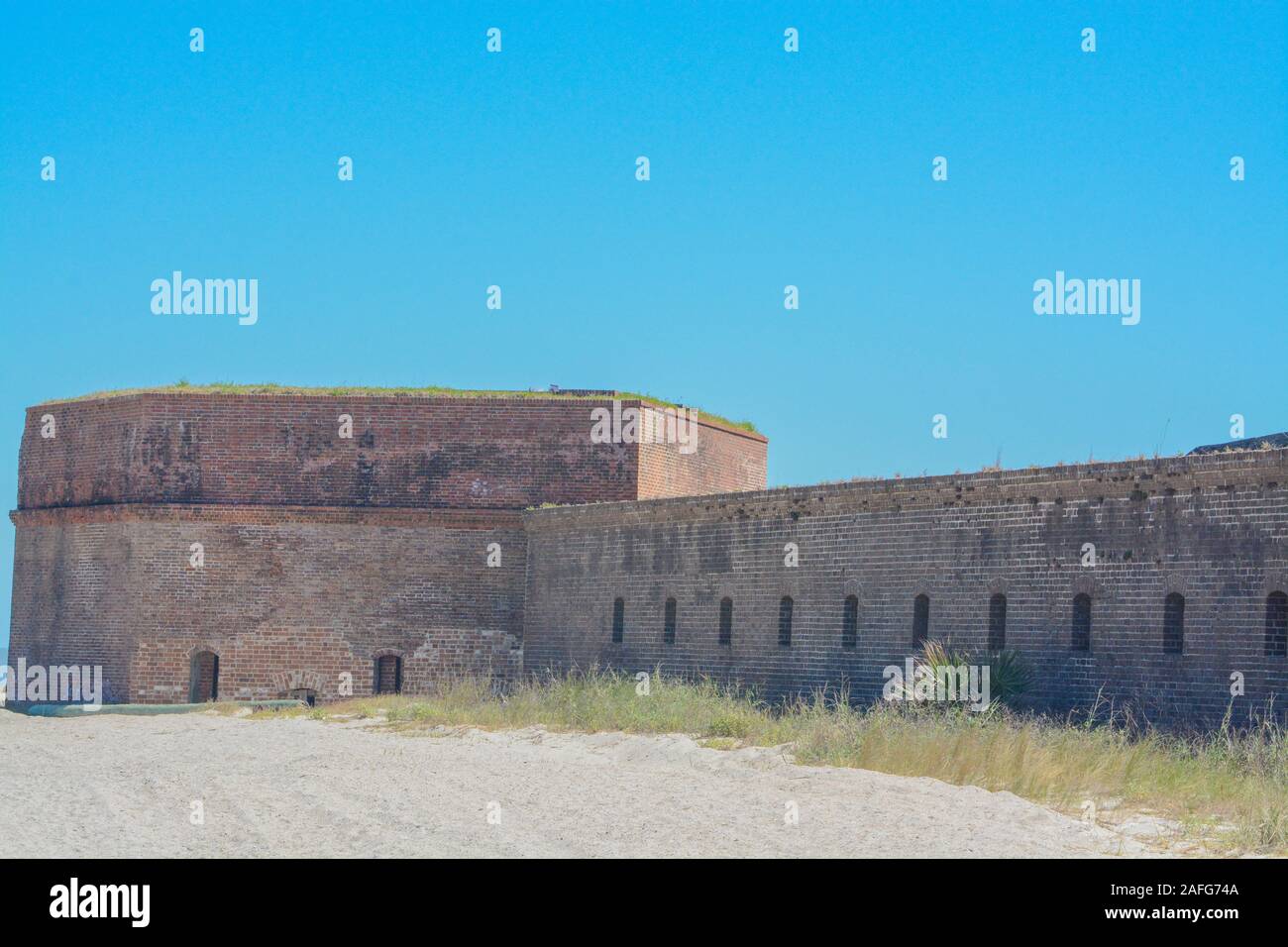 Fort Clinch State Park at Fernandina Beach on Amelia Island, Nassau ...