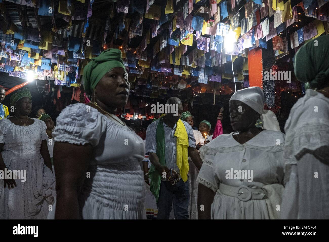 Voodoo ceremony haiti hi-res stock photography and images - Alamy