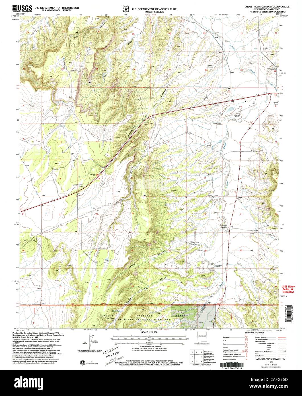 Map of armstrong Cut Out Stock Images & Pictures - Alamy