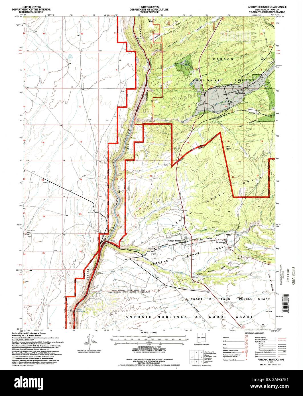 Arroyo hondo new mexico hi-res stock photography and images - Alamy