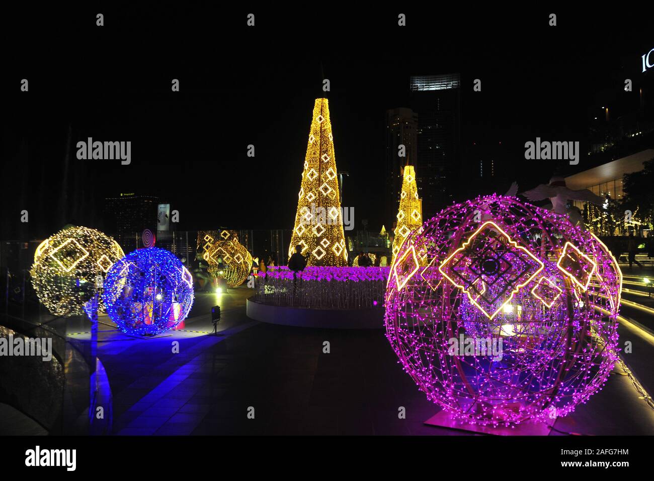 Bangkok, Thailand. - December 11, 2019 : ICONSIAM The Garden of ...