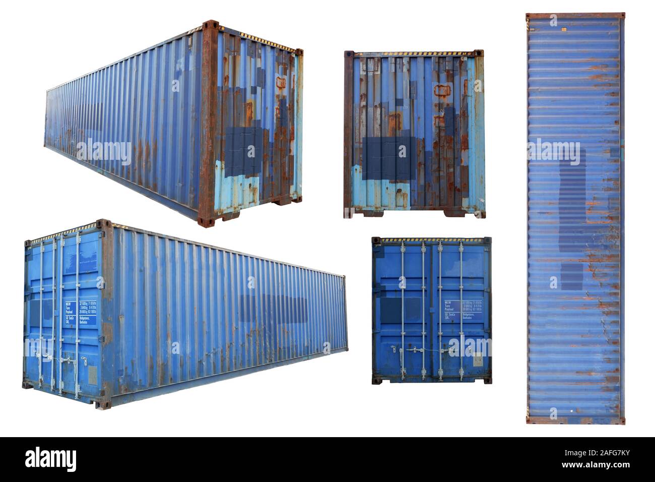 container Cut the white background for ease of use Stock Photo - Alamy