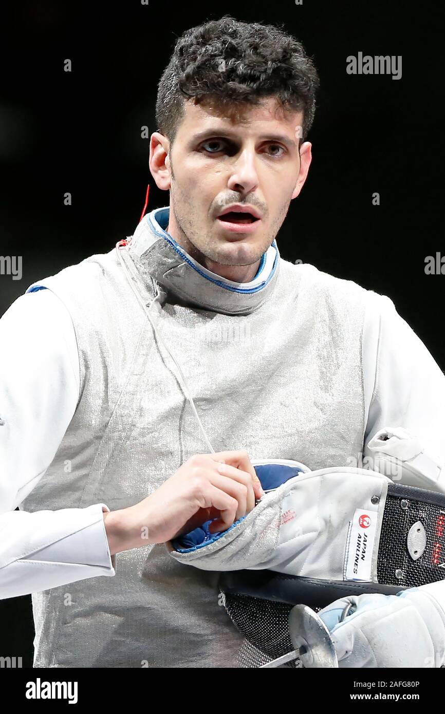 Chiba, Japan. 15th Dec, 2019. CASSARA Andrea (ITA) 2019 Fencing World ...