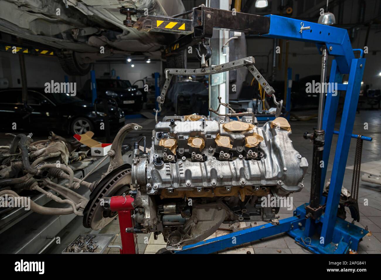 Eight Cylinder Engine High Resolution Stock Photography and Images - Alamy