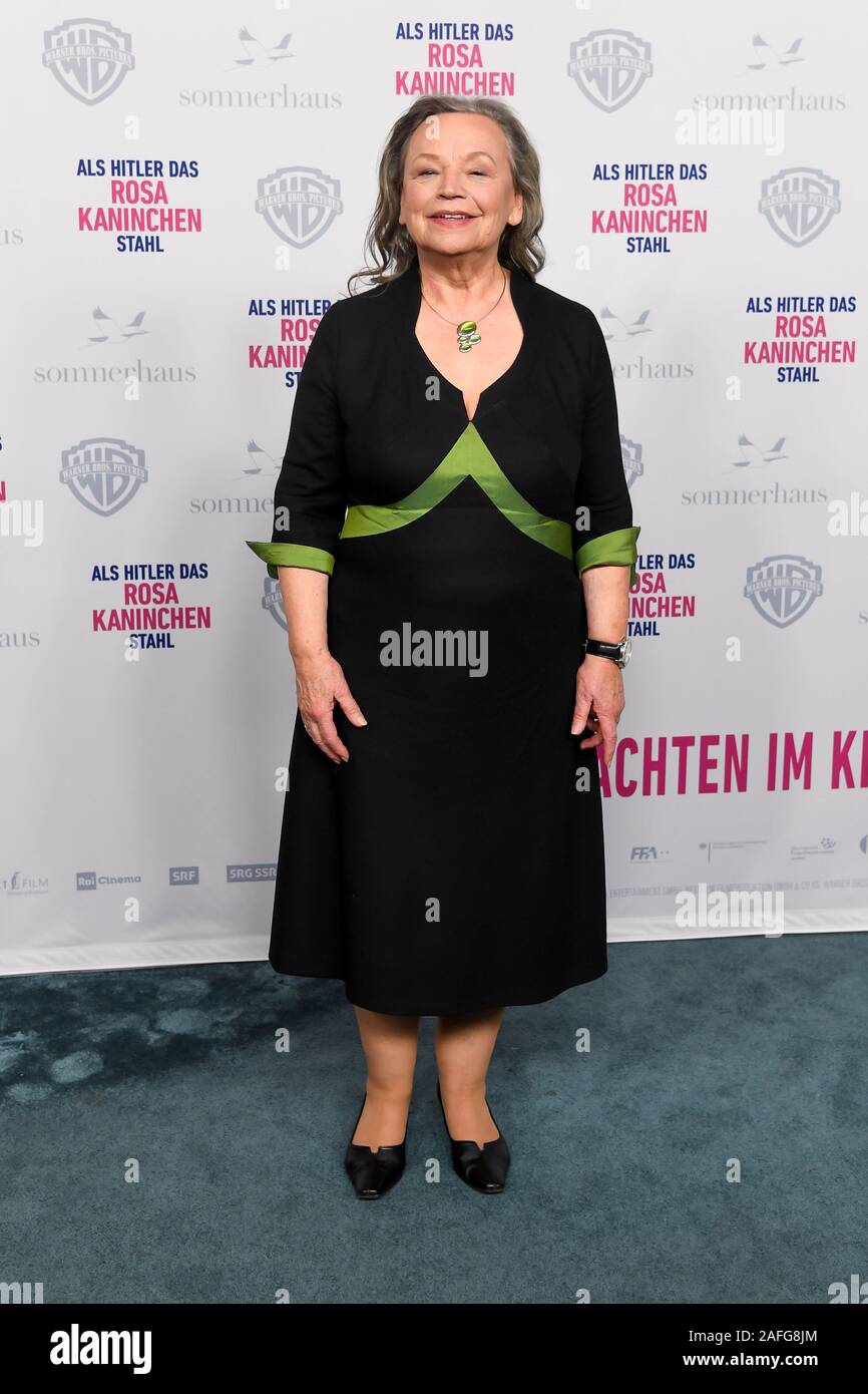 Munich, Germany. 15th Dec, 2019. Ursula Werner, actress, comes to the ...