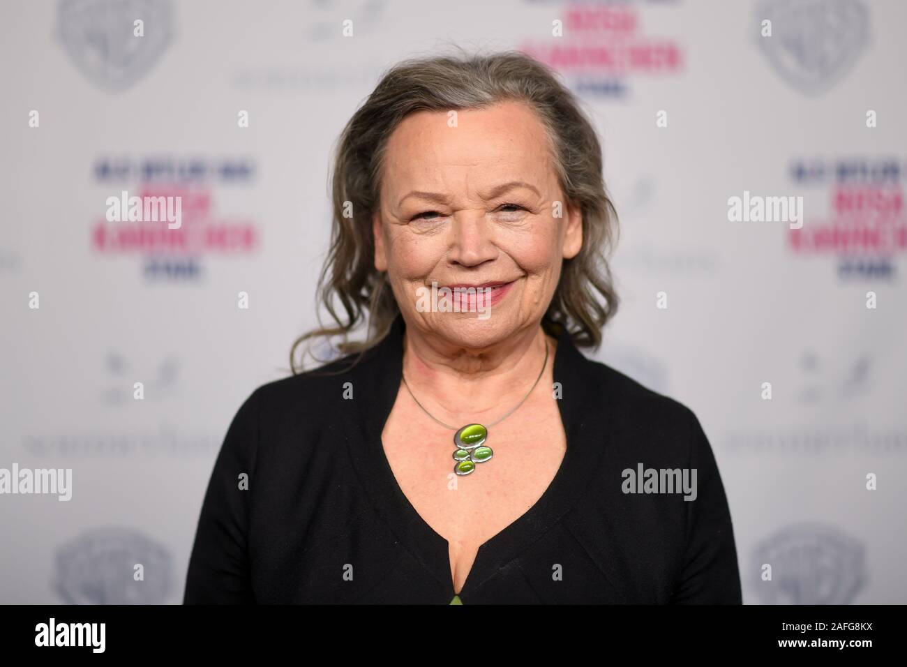 Munich, Germany. 15th Dec, 2019. Ursula Werner, actress, comes to the ...