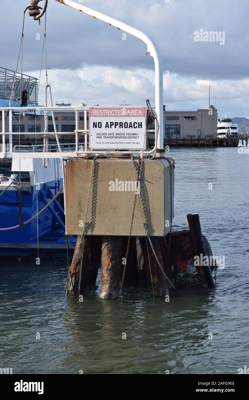 Cfr Restricted Area Sign