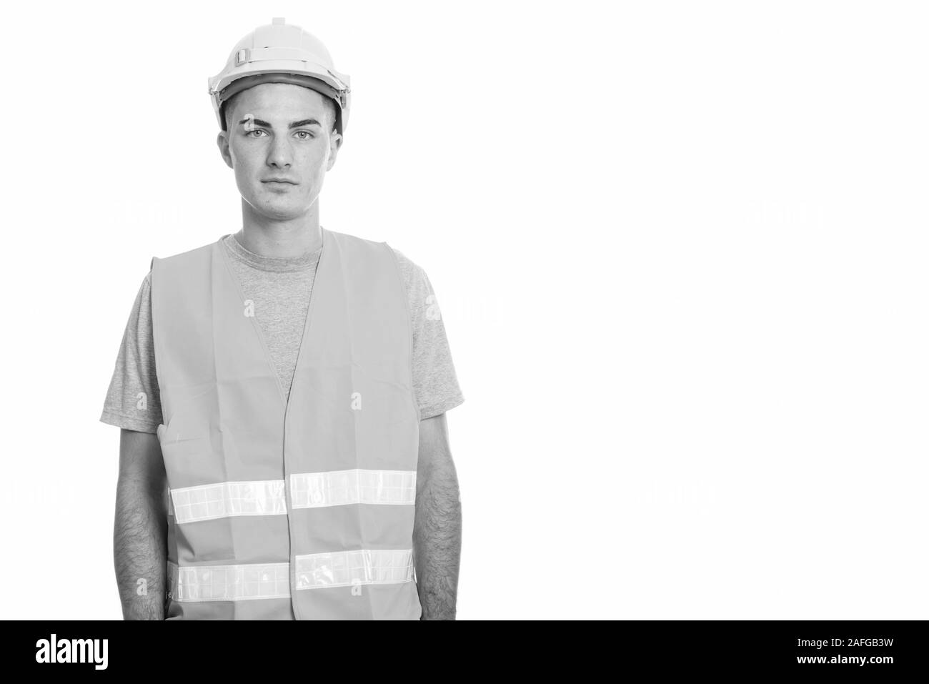 Young spanish man worker hi-res stock photography and images - Alamy