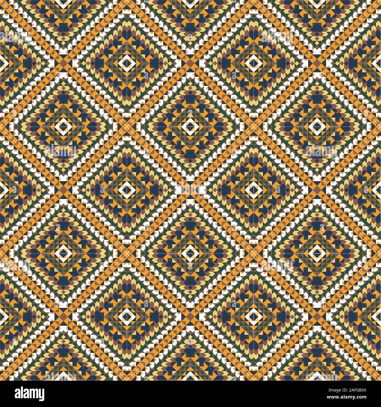 Seamless mexican pattern for printing on paper or fabric. Vector Stock ...