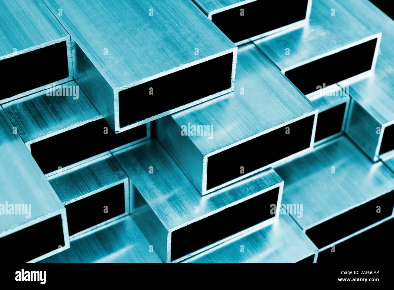 Aluminium profile for windows and doors manufacturing. Structural metal ...