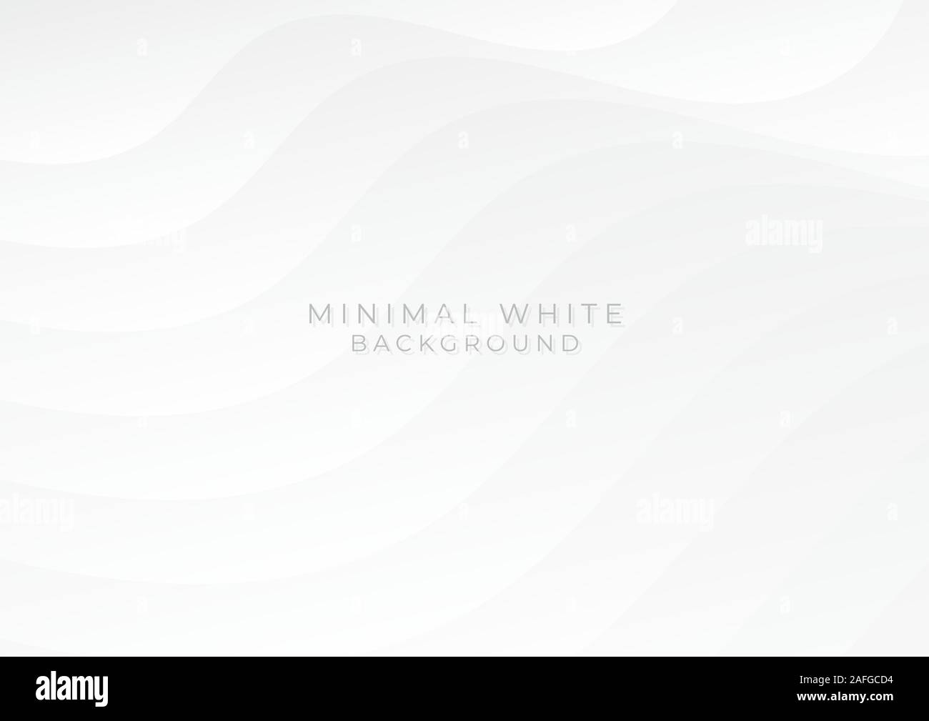 Minimal art background white bright color clean desgin fluid wave style ...