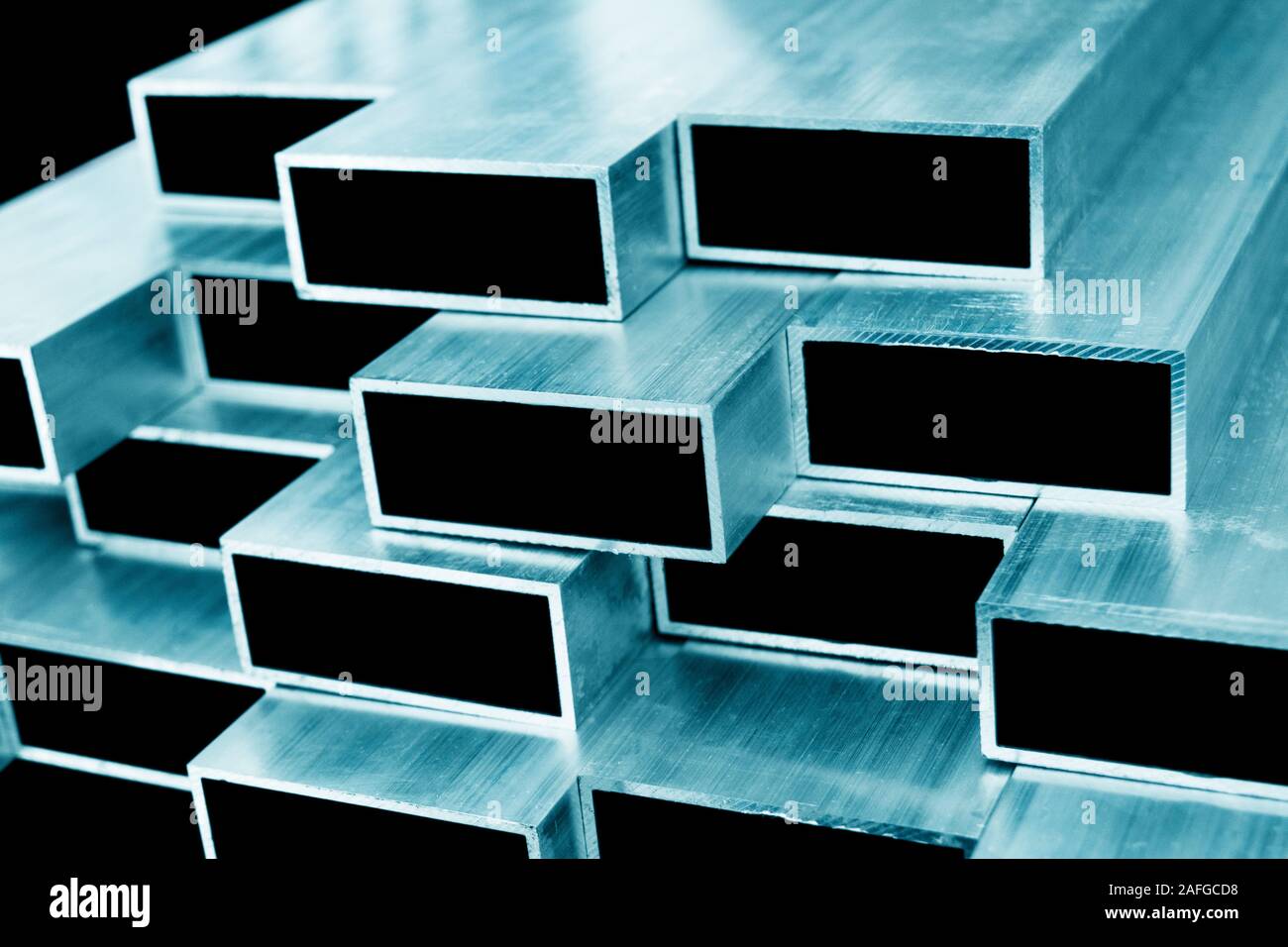 Aluminium profile for windows and doors manufacturing. Structural metal ...