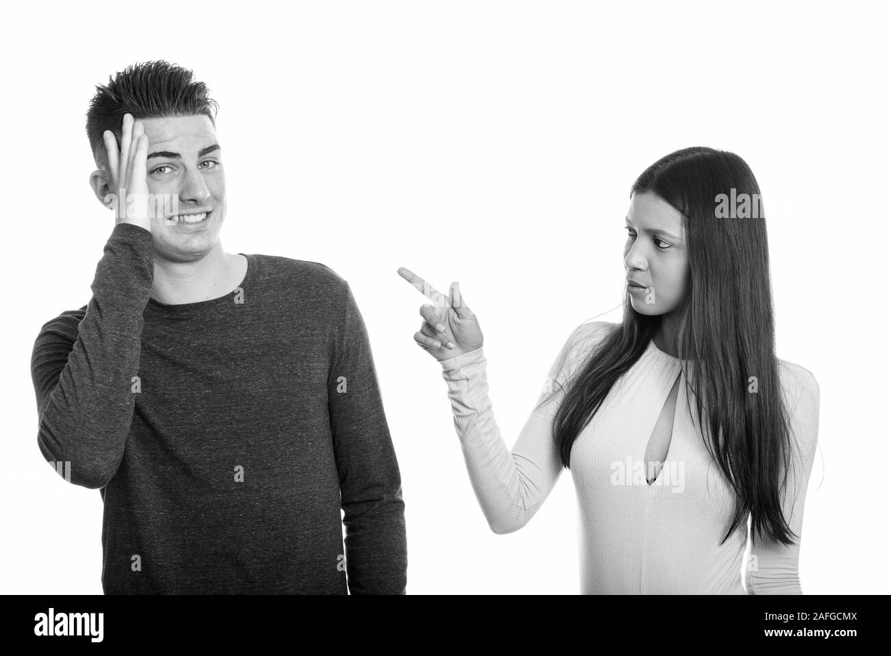 Couple people man woman Cut Out Stock Images & Pictures - Alamy