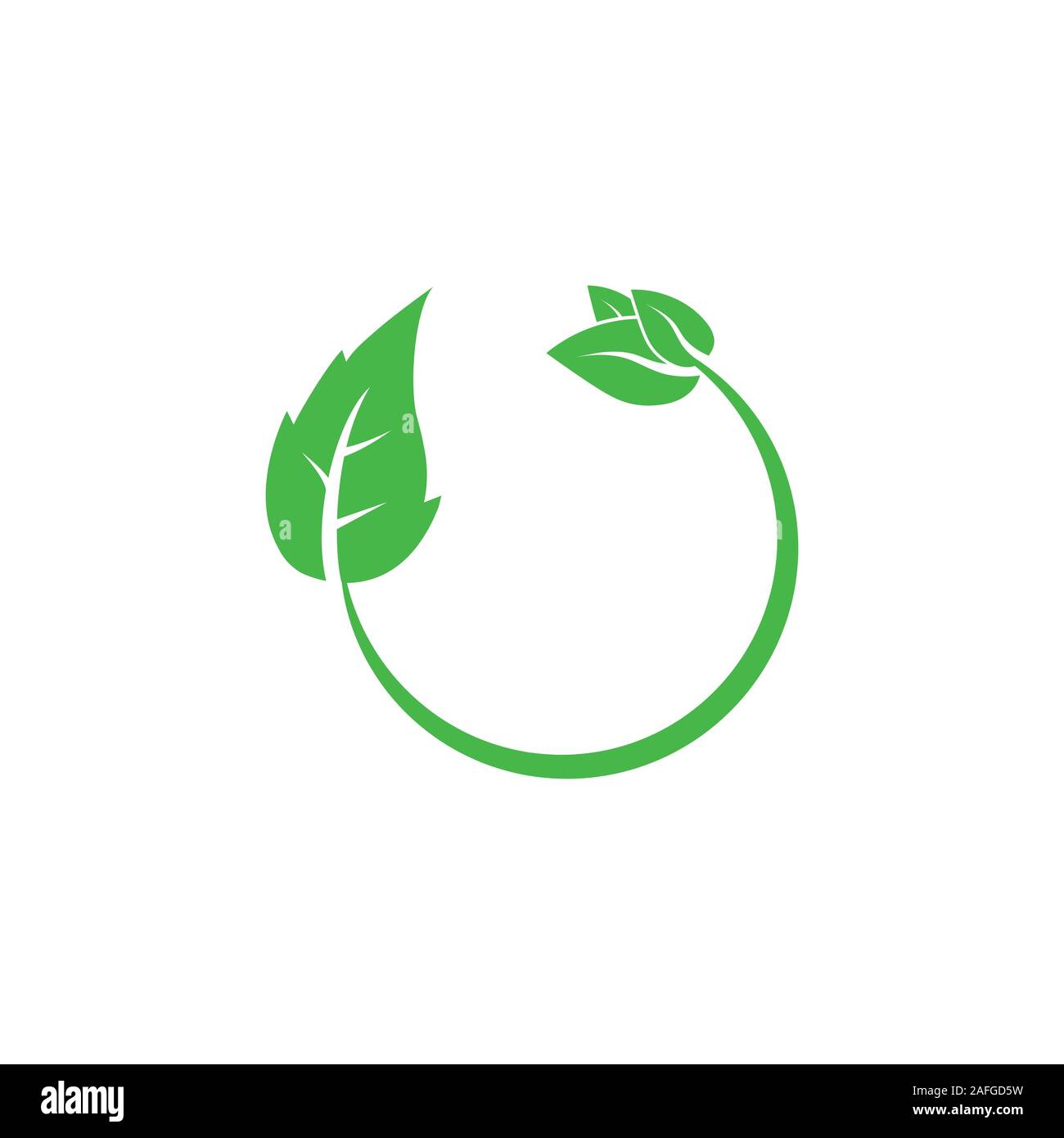 Green leaf and eco hi-res stock photography and images - Alamy