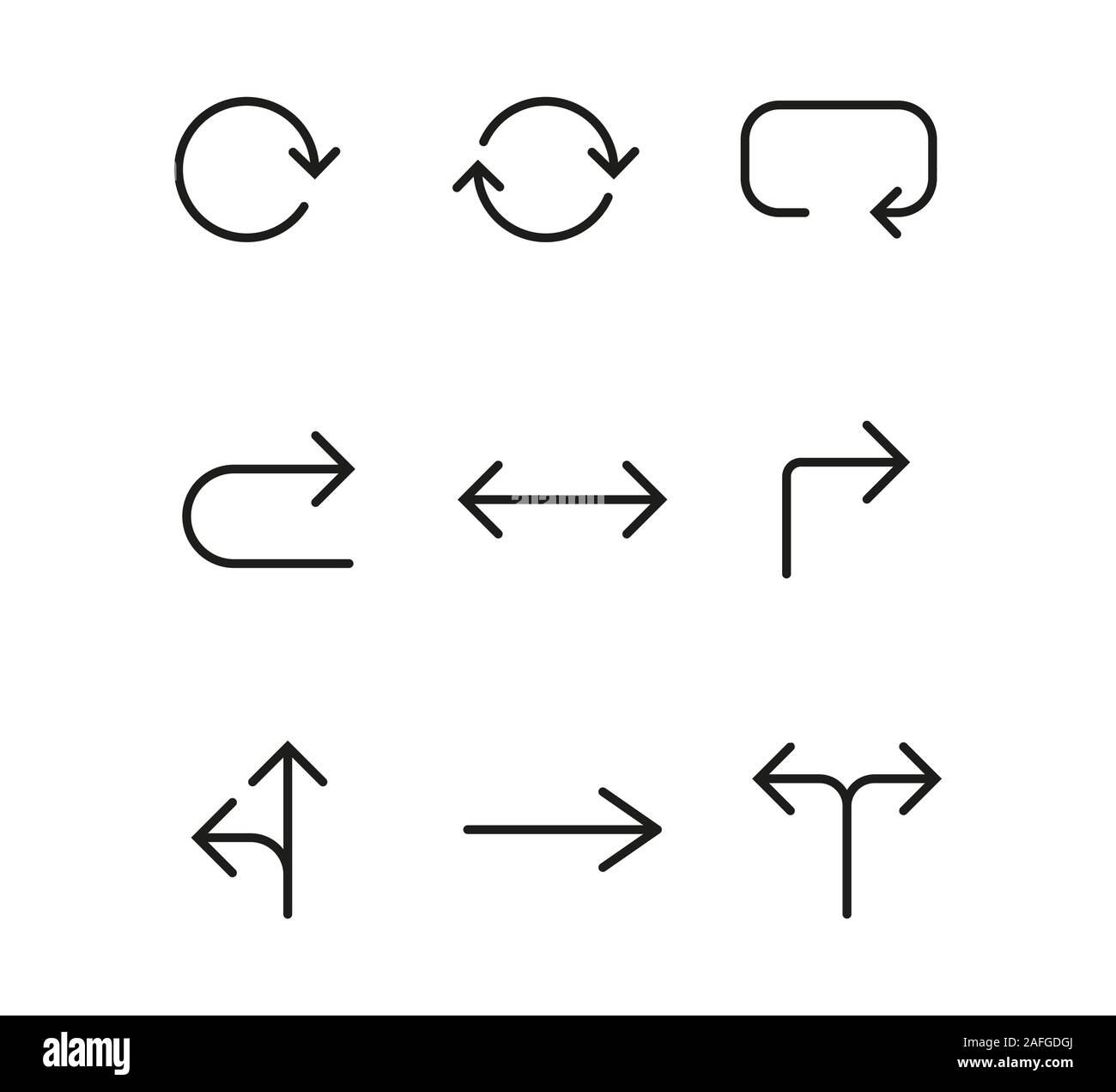 Increase arrow icon direction web hi-res stock photography and images ...