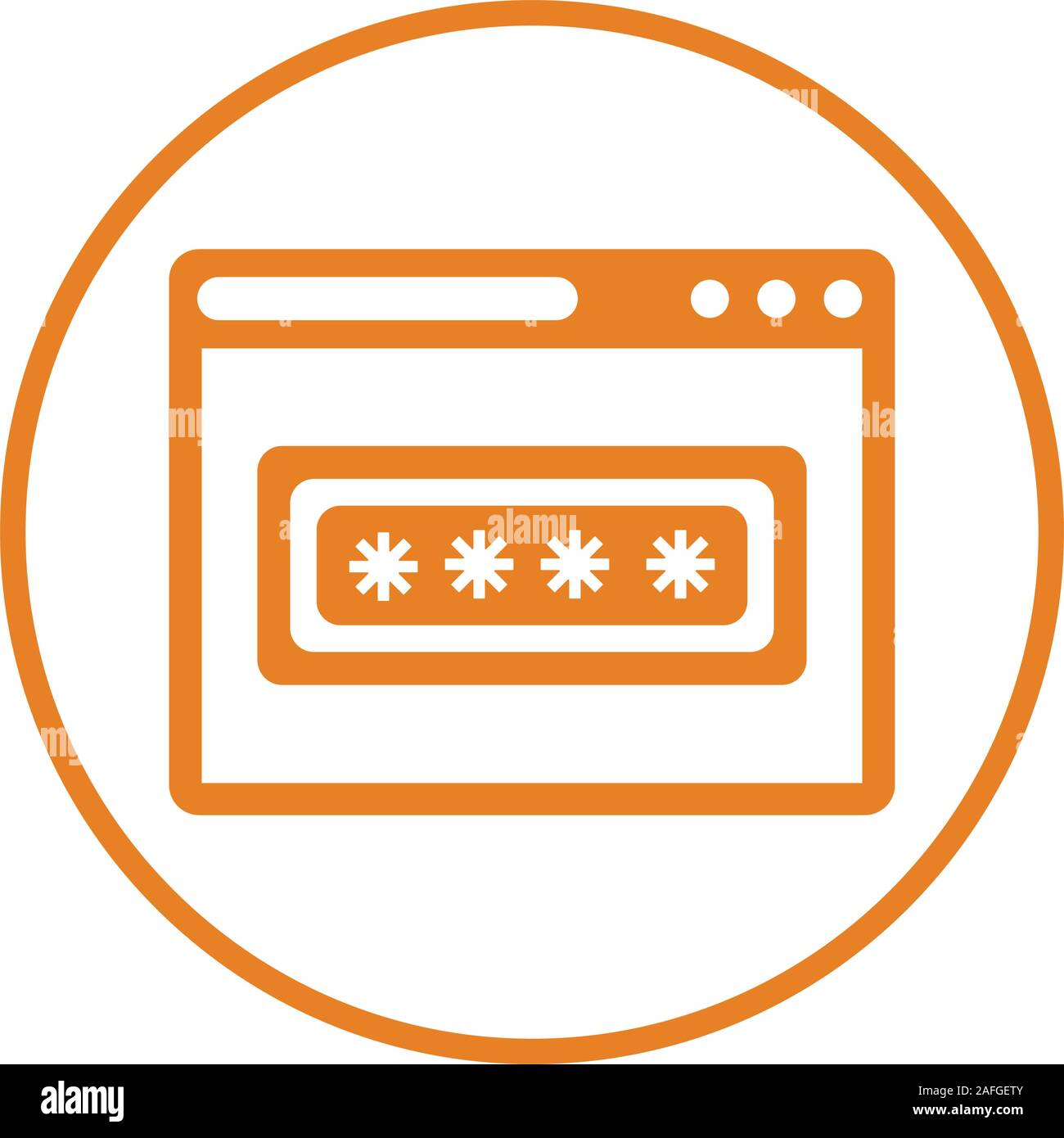 Login, password, security code icon Stock Vector Image & Art - Alamy