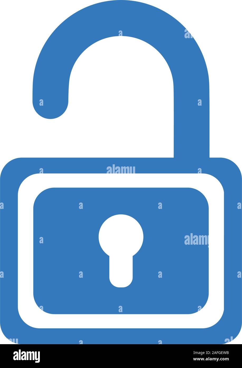 Open lock, unlock, unlocked icon Stock Vector Image & Art - Alamy