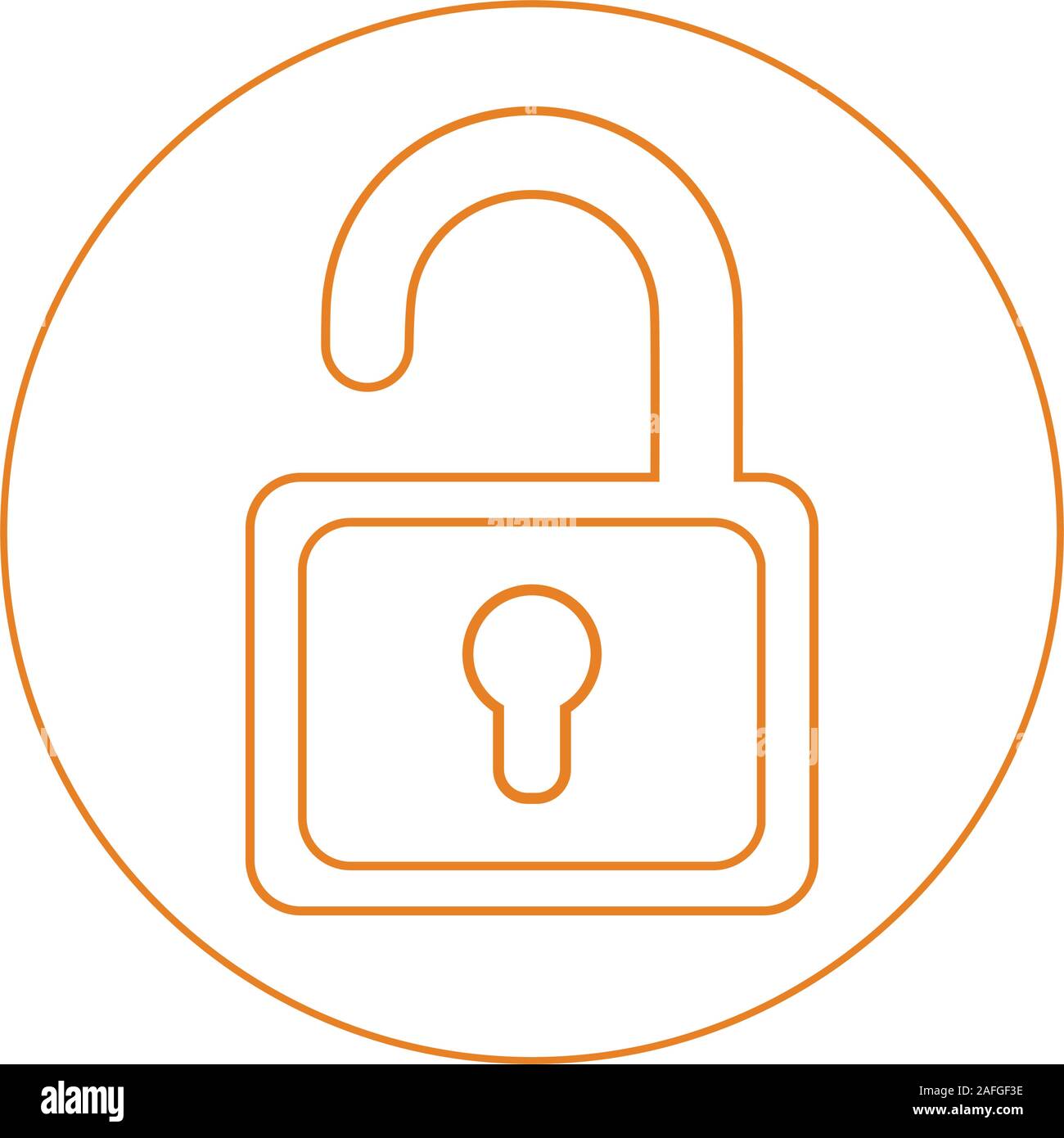 Open lock, unlock, unlocked icon Stock Vector Image & Art - Alamy