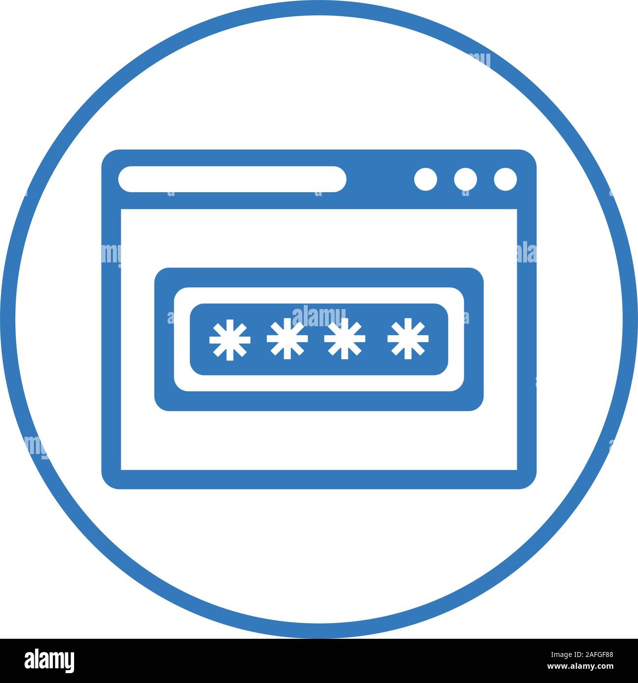 Login, password, security code icon Stock Vector Image & Art - Alamy