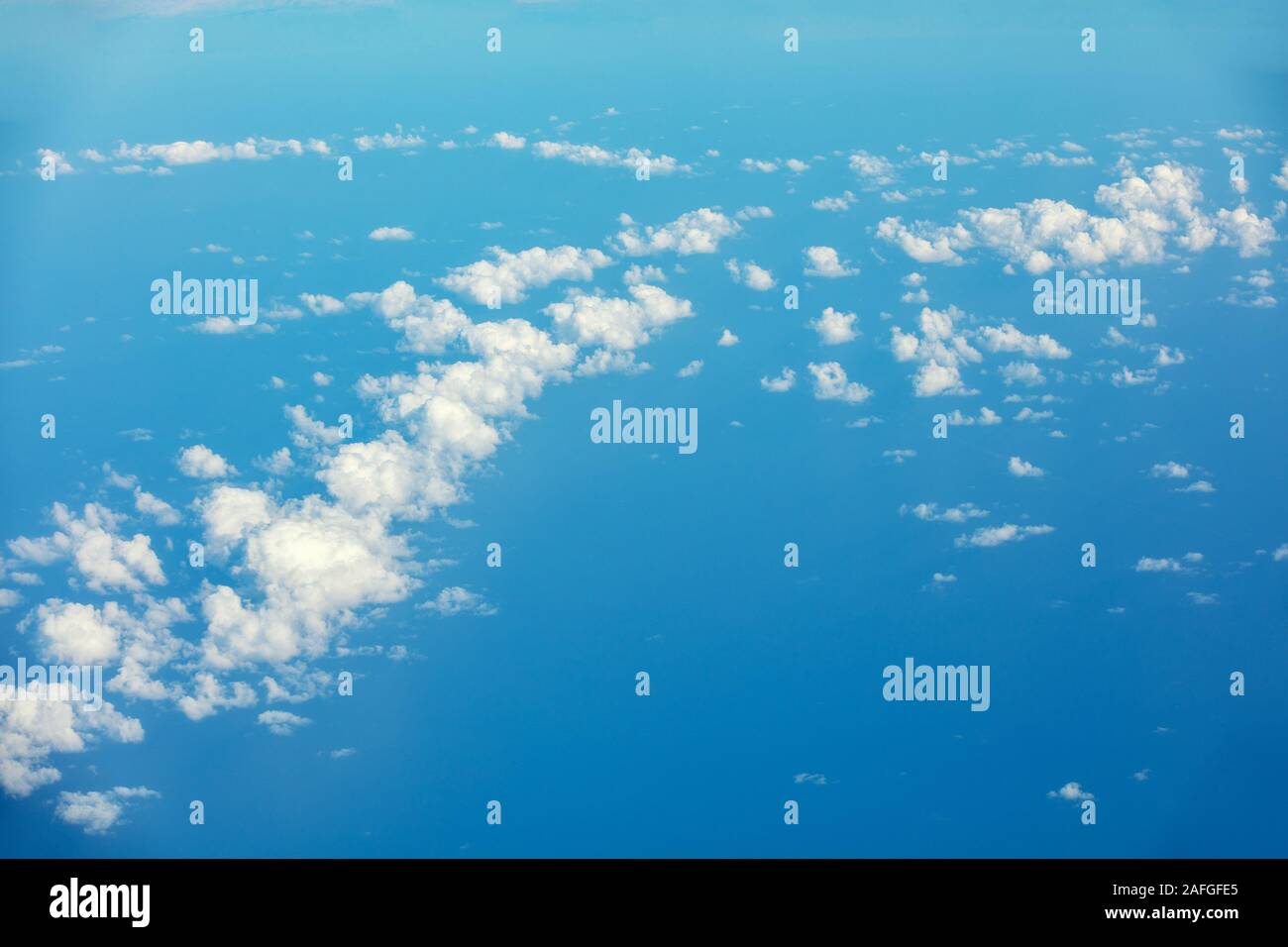 Sky nature background. View from an airplane window Stock Photo - Alamy