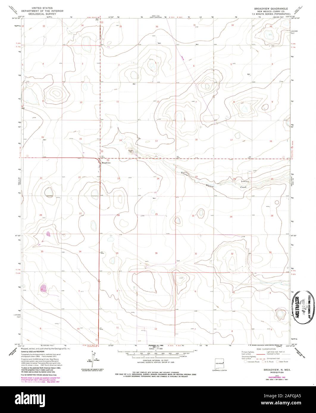 Map of broadview hi-res stock photography and images - Alamy