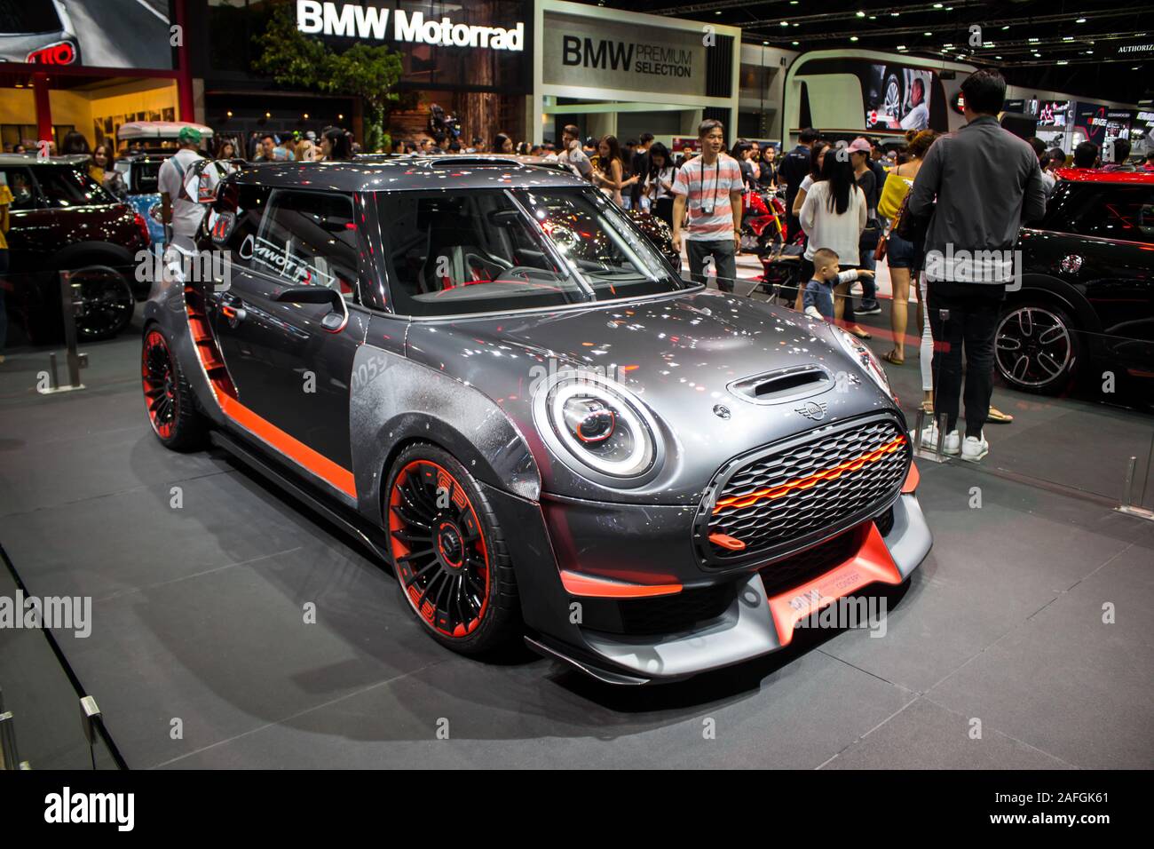 Nonthaburi, THAILAND, December 2018 : Mini john cooper works gp concept ...