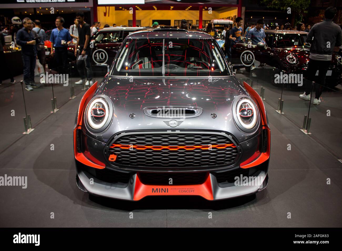 Nonthaburi, THAILAND, December 2018 : Mini john cooper works gp concept ...